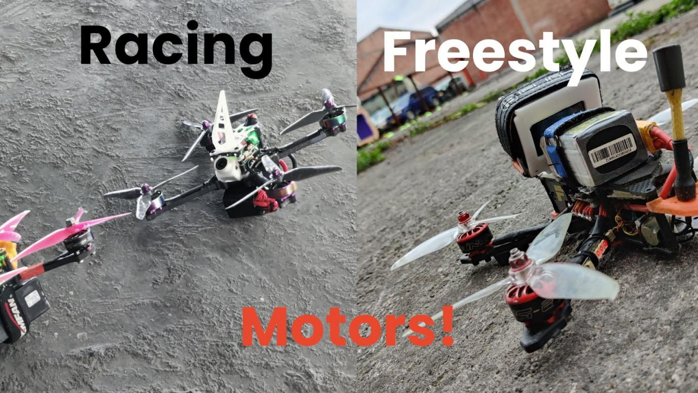 What is Difference Between FPV Racing Motor and Freestyle Motor