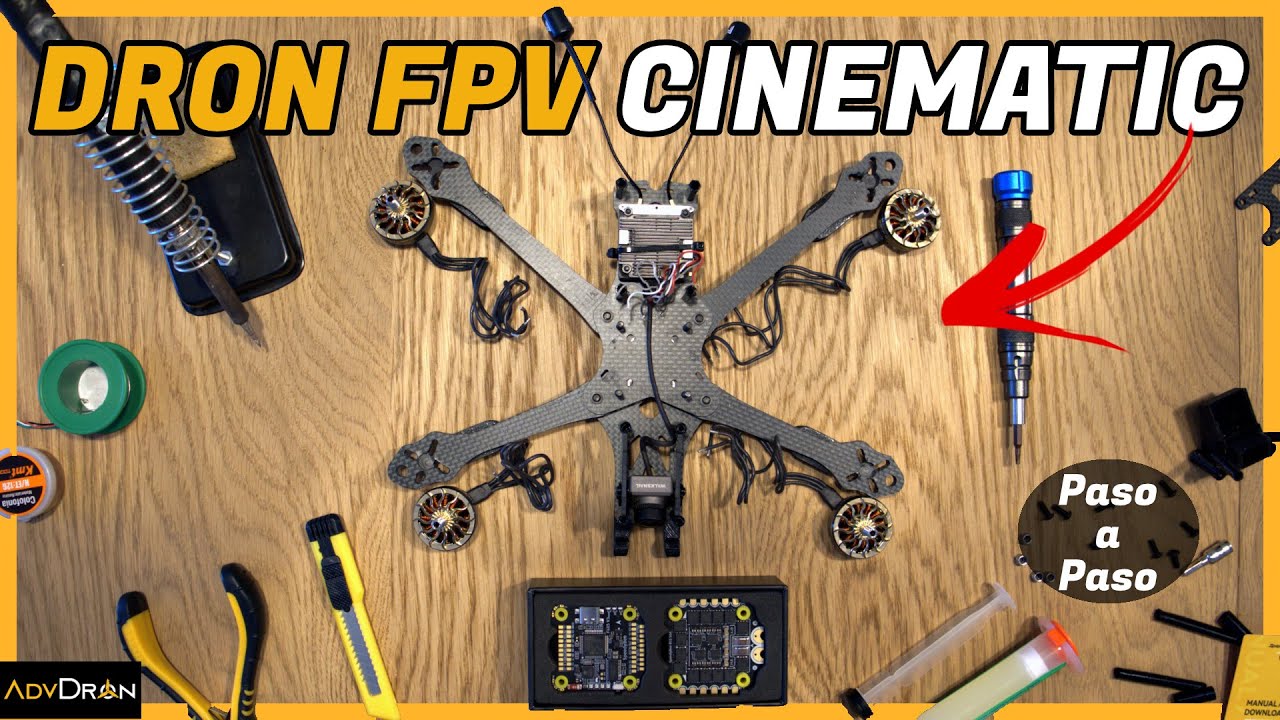 5-Inch Cinematic Drone Building Guide - Step-by-Step FPV Setup